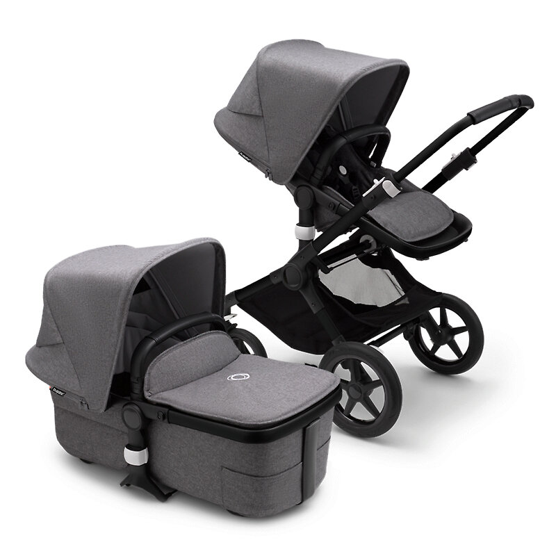 Bugaboo Fox 3 BLACK – коляска для новорожденных премиум-класса, купить ...
